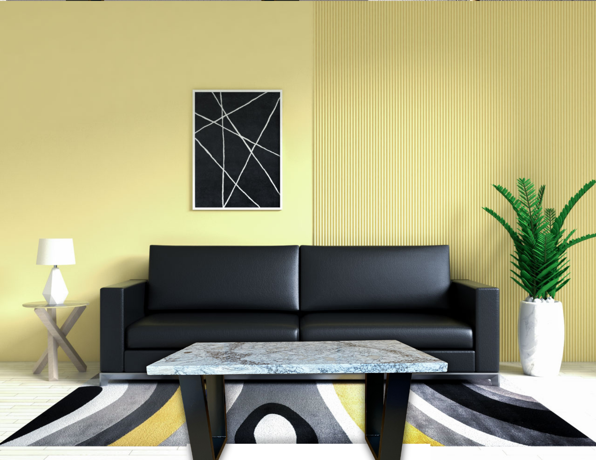 Blanco Storm Coffee Table – BverdeDesigns